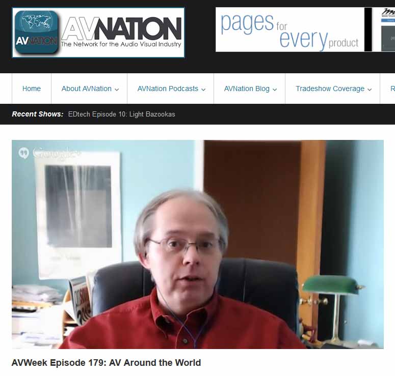 Strata-gee Editor Ted Green is Guest Panelist on AVWeek - Strata-gee.com Strata-gee Editor Ted Green is Guest Panelist on AVWeek - Strata-gee.com