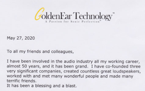 Sandy Gross Steps Down from GoldenEar; Reflects on His Illustrious 50 ...