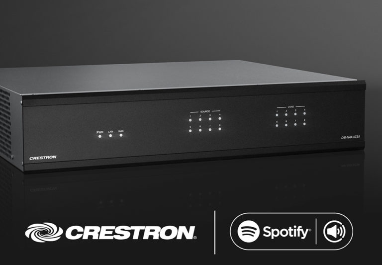 Crestron Announces Spotify Connect Upgrade for DM NAX 8-Zone Amplifier ...