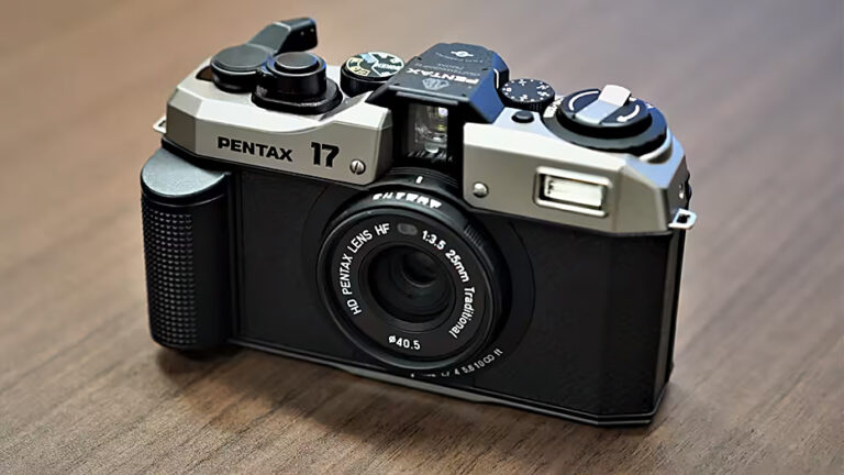 Another Analog Comeback: Meet the New Pentax 17 Analog Film Camera ...